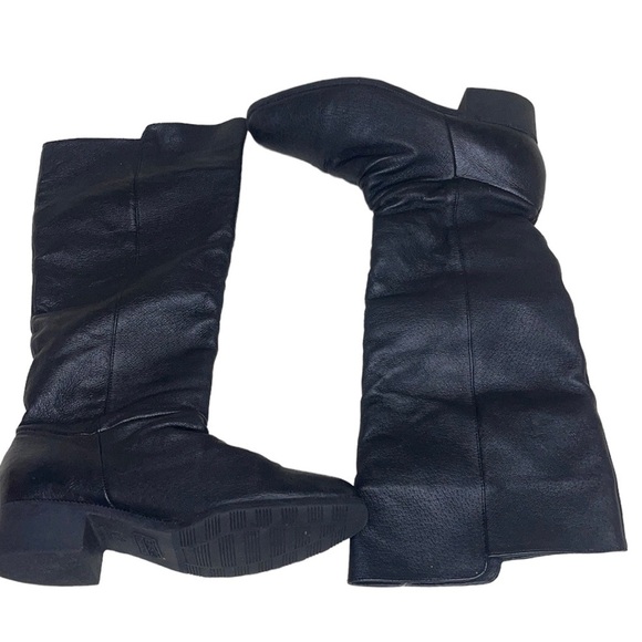 Basic Editions | Shoes | Basic Editions Leather Knee High Boots Size 85 ...